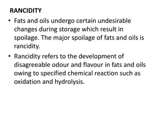 Fats and oils | PPTX