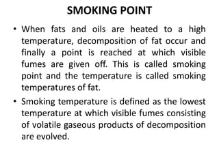 Fats and oils | PPTX