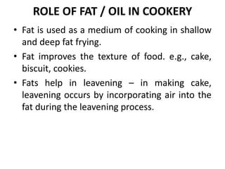Fats and oils | PPTX