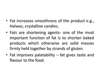 Fats and oils | PPTX