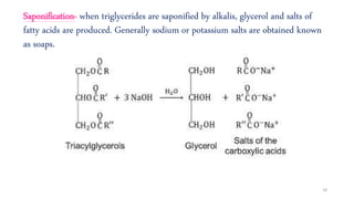 Fats and oils (Pharmaceutical Organic Chemistry) | PPTX