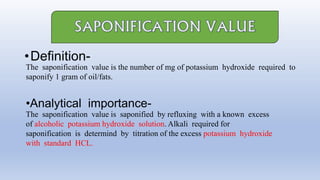 Fats and oils | PPTX