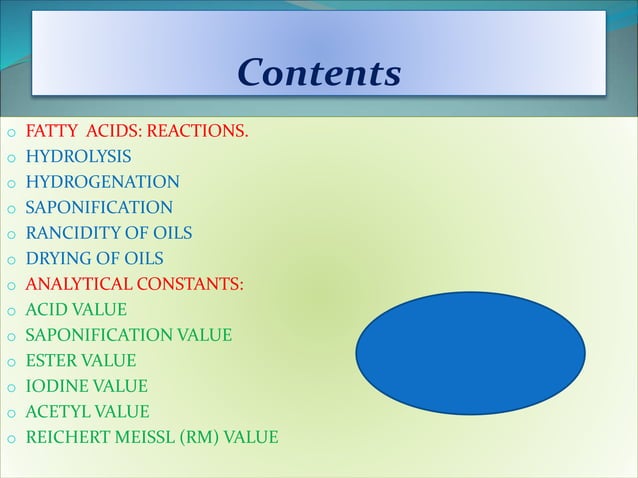 Fats and oils.ppt | Chemistry | Science