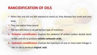 fats and oils.pptx | Chemistry | Science