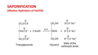fats and oils.pptx | Chemistry | Science