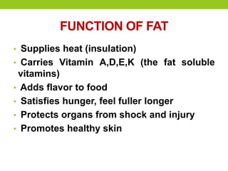 Technology of fats and oil (B.Tech Food Technology) | PPTX