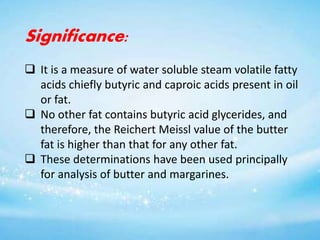 Fats and oils | PPTX