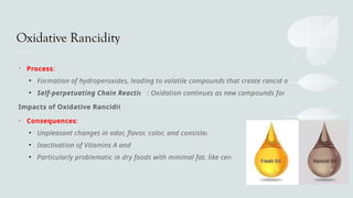 fats and oils classification importance changes during storage | PPT