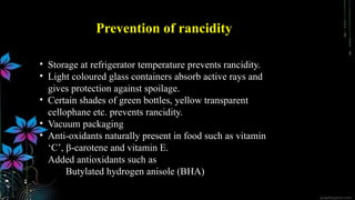 Saturated and Unsaturated Fat and Oils in food | PPTX