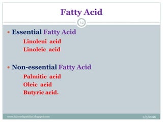 Fats as a nutrient | PDF