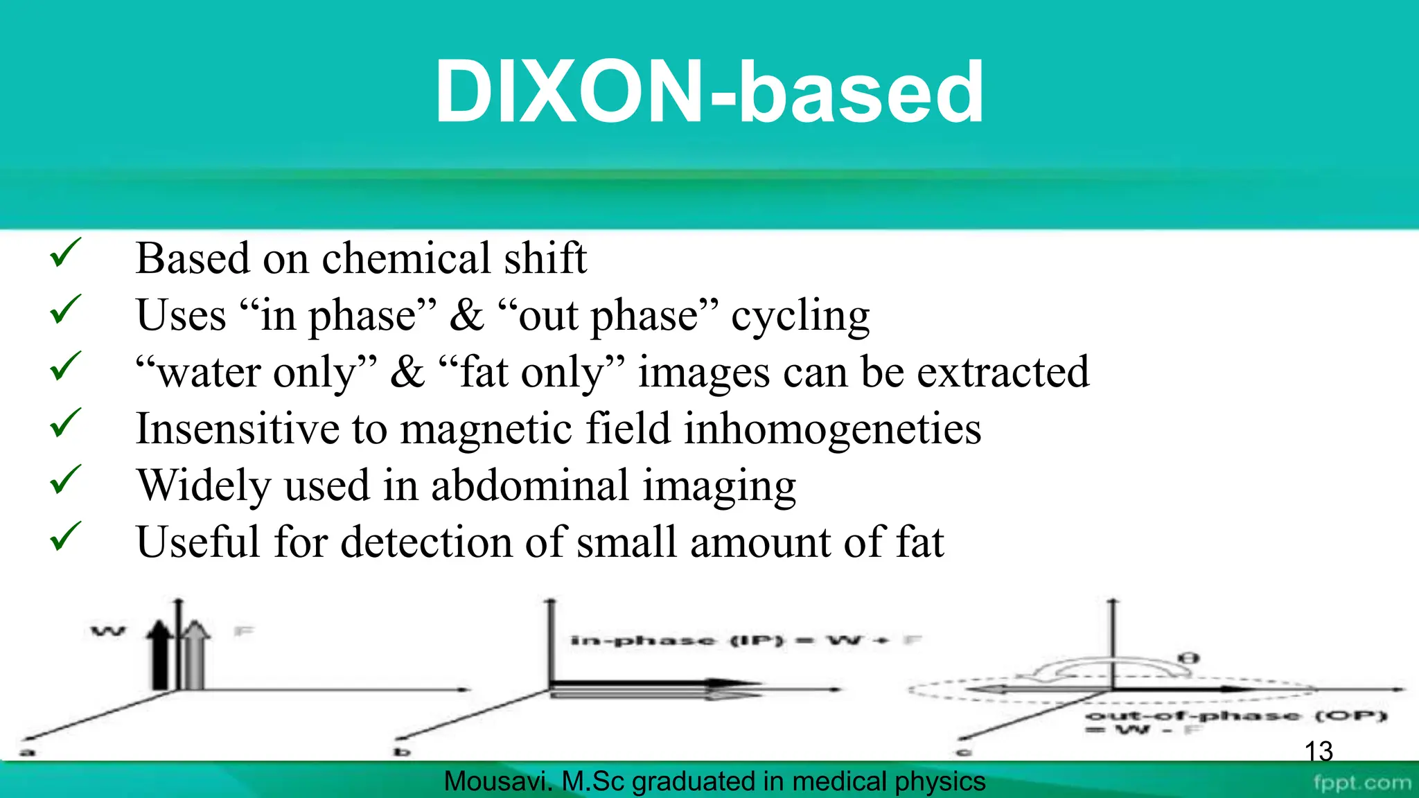 fat suppression in MRI | PPT
