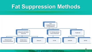 fat suppression in MRI | PPT