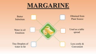 Processing of Margarine | PPTX