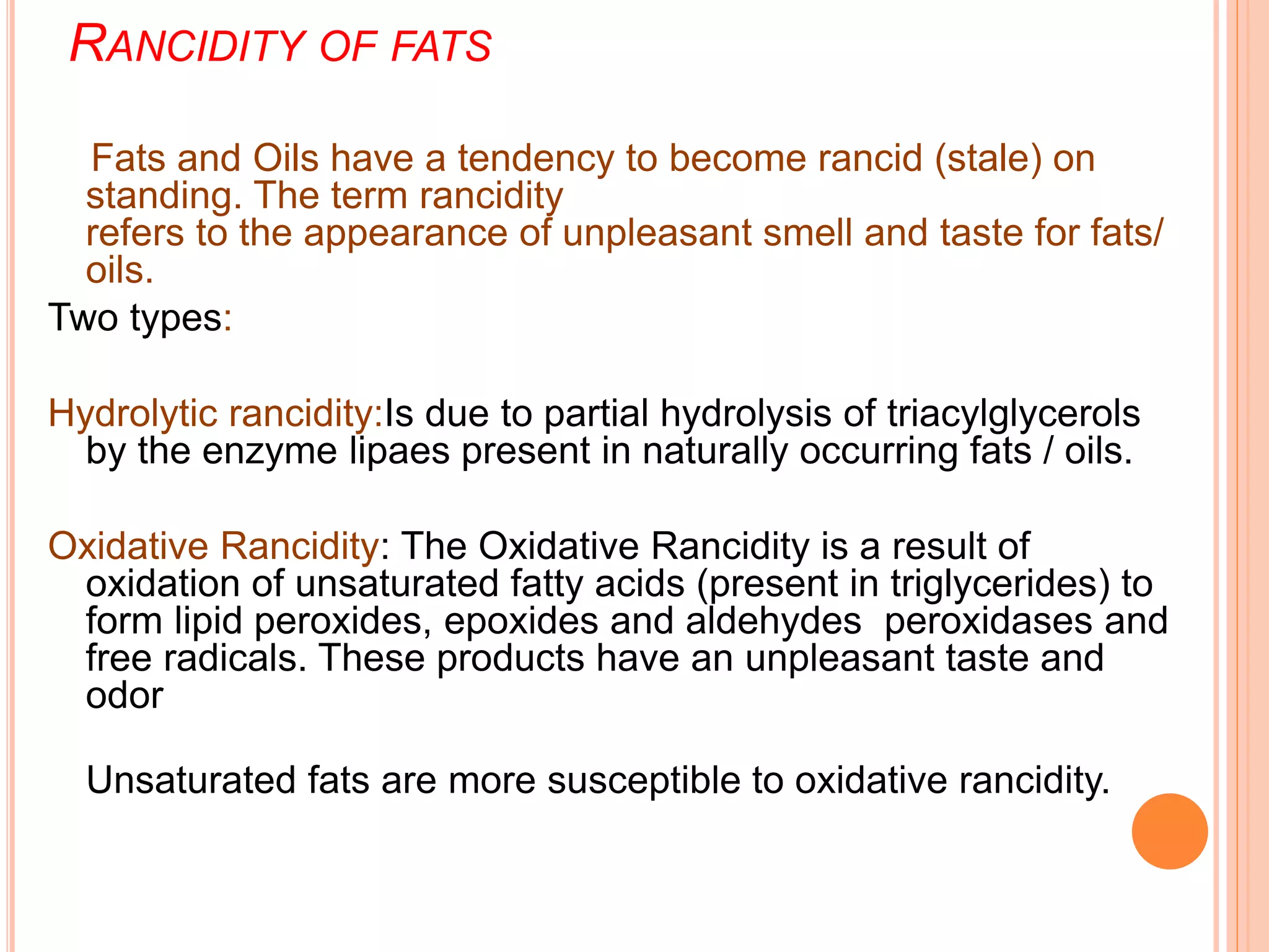 Fats notes for nursing students | PPTX