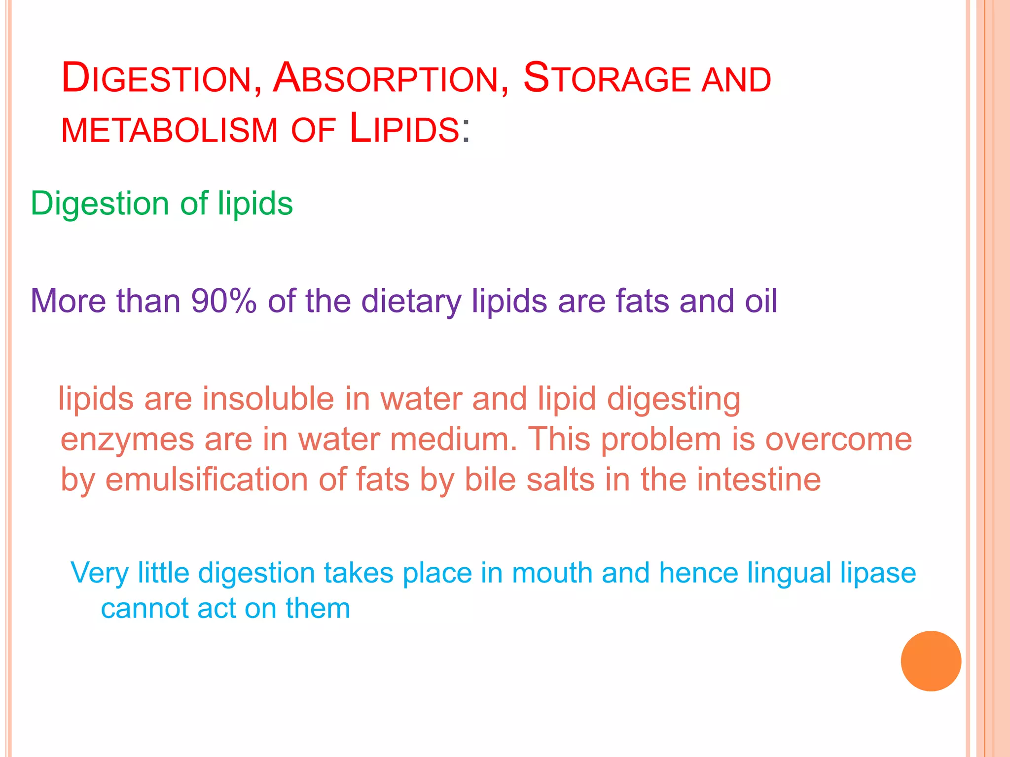 Fats notes for nursing students | PPTX
