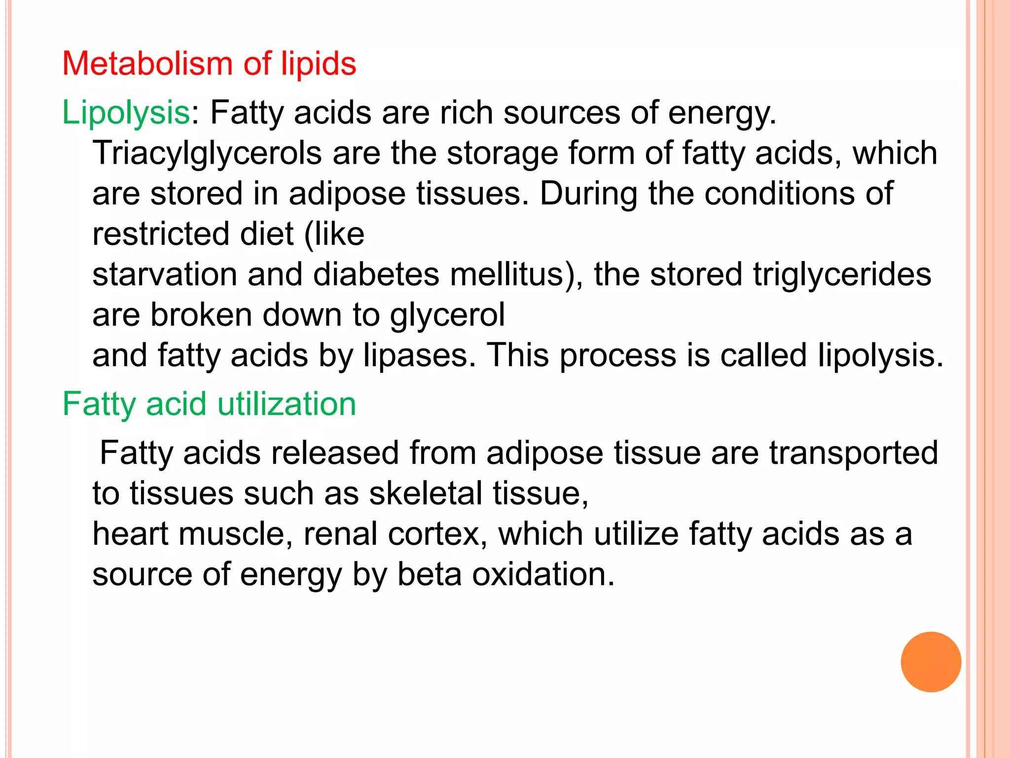Fats notes for nursing students | PPTX