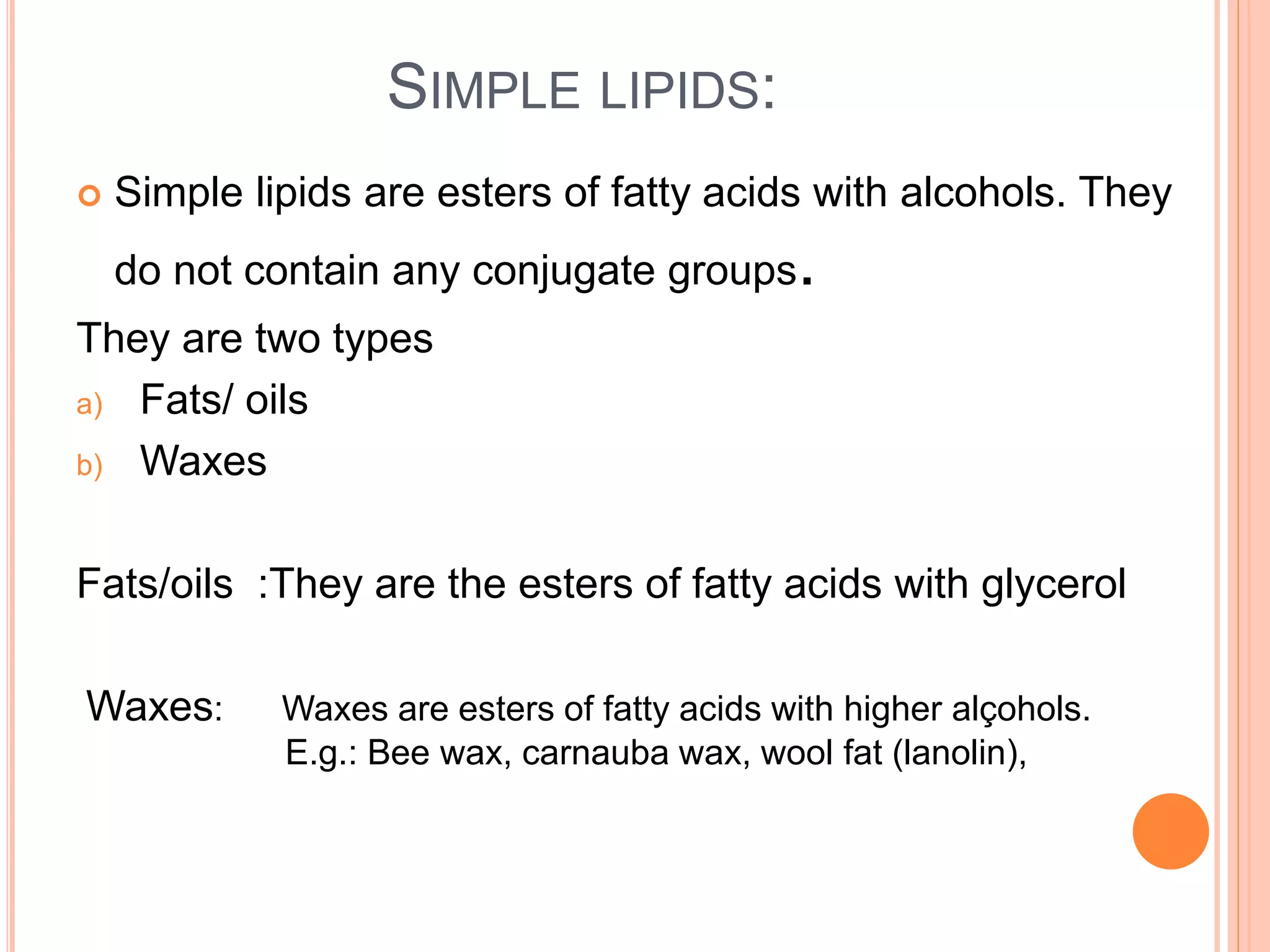 Fats notes for nursing students | PPTX