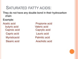 Fats notes for nursing students | PPTX