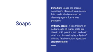 Fats, oils and detergents | PDF