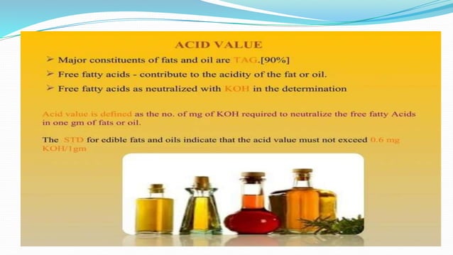 Fats & Oils with their Analytical Values 3rd sem.pptx