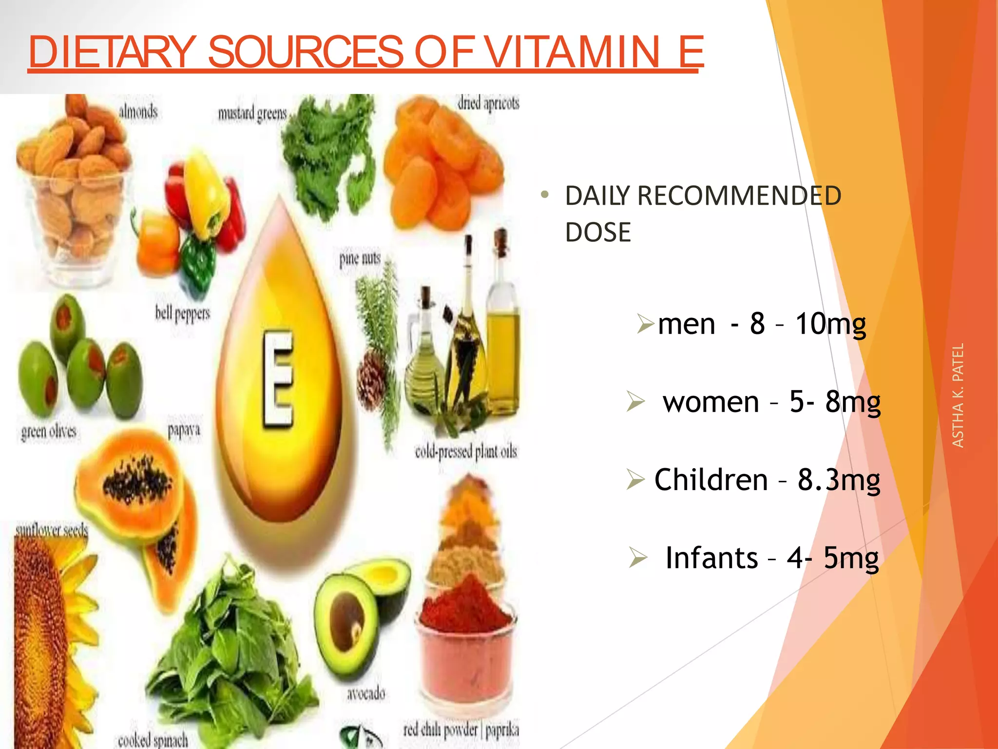 Fat soluble vitamin (A,D,E,K) | PPTX