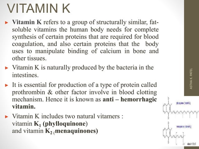 Fat soluble vitamin (A,D,E,K) | PPTX