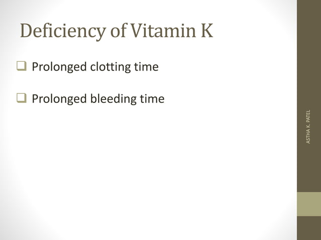 Fat soluble vitamin (A,D,E,K) | PPTX