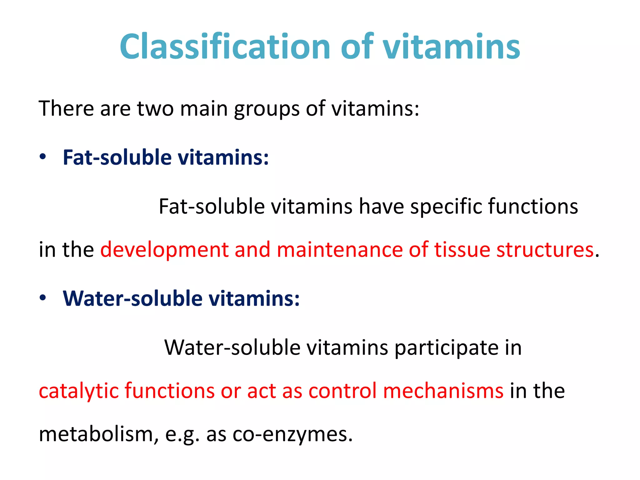 Fat soluble vitamines | PPTX