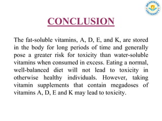 Fat Soluble Vitamins and their many sources | PPTX | Nutrition ...