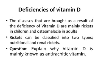 FAT SOLUBLE VITAMINS powerpoint presentation | PPTX