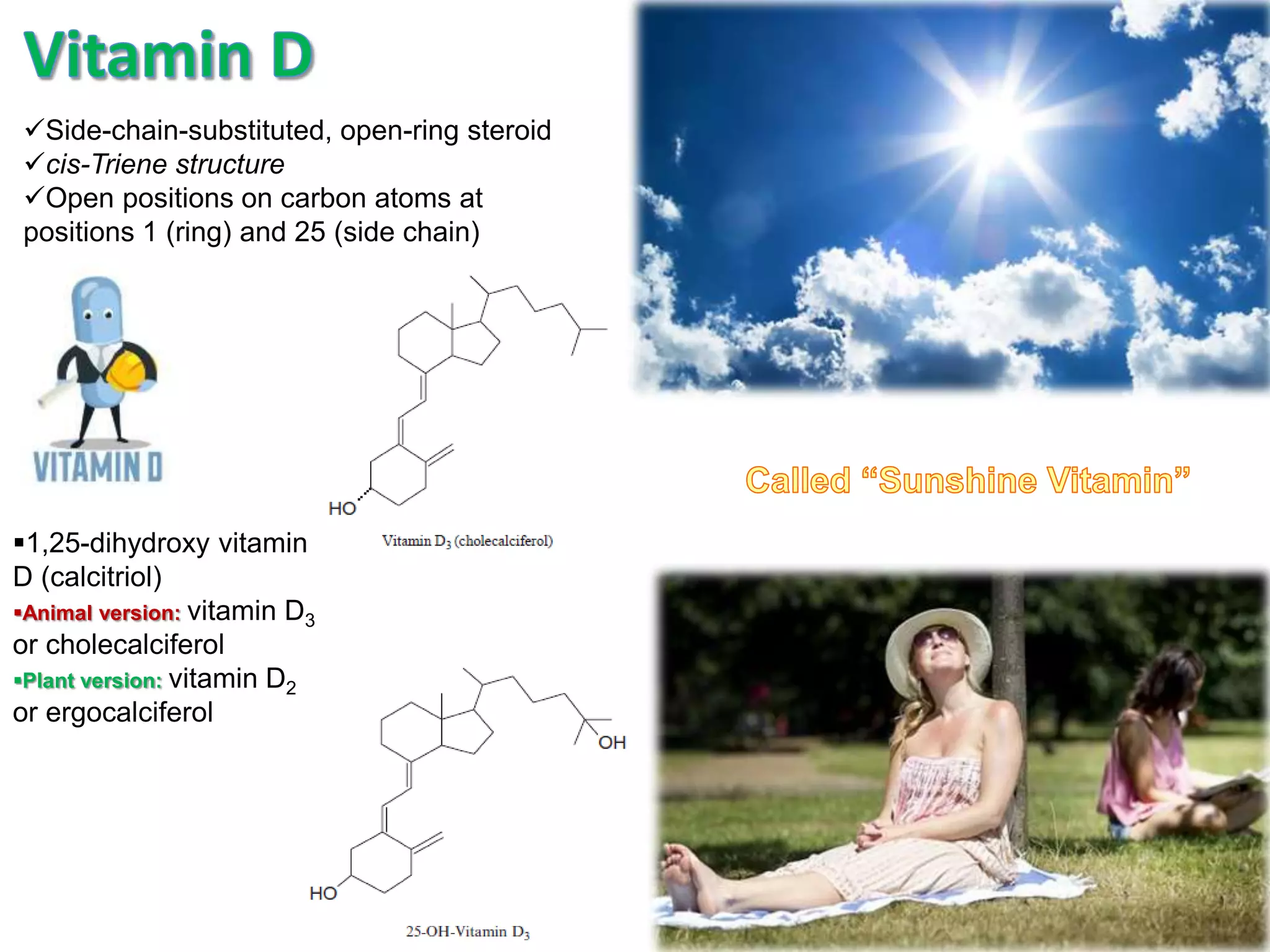 Fat Soluble Vitamins Structure Rda Functions Sources Deficiency