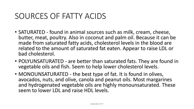 Fats powerpoint pitt | PPTX
