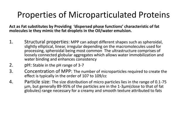 Fat substitutes | PPTX | Chemistry | Science