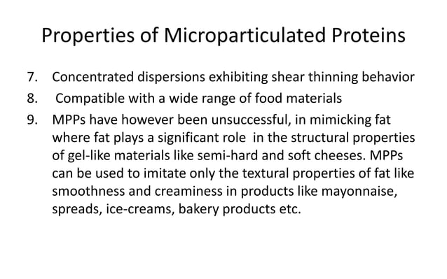Fat substitutes | PPTX | Chemistry | Science