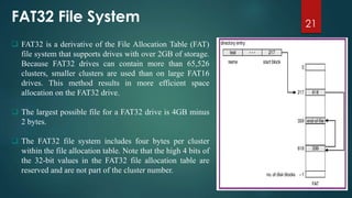 File System and File allocation tables | PPTX