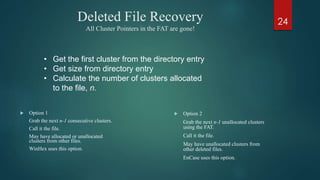 File System and File allocation tables | PPTX