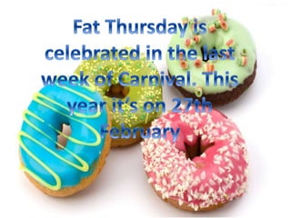Fat thursday ) | PPTX