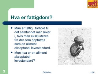 Fattigdom | PPT