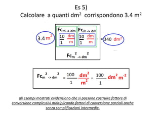 Fattori di conversione | PPT