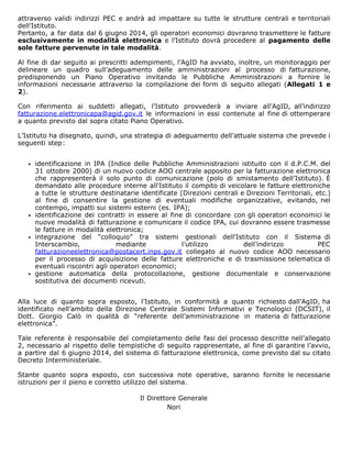 Fattura elettronica inps | PDF