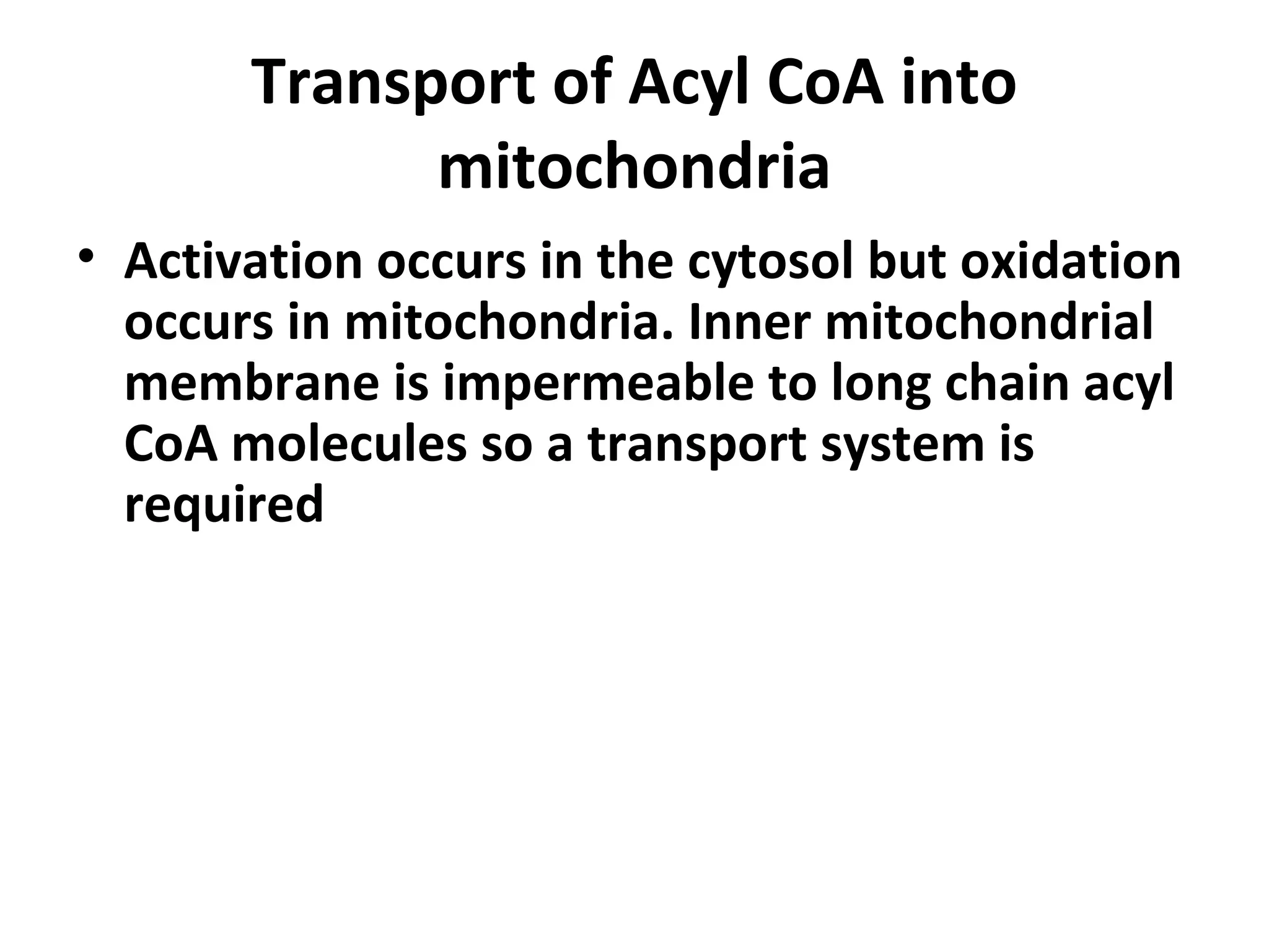 Fatty Acid Oxidation Sir Khalid Biochem Ppt 7357