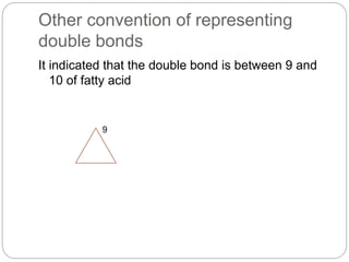 Fatty acids | PPTX