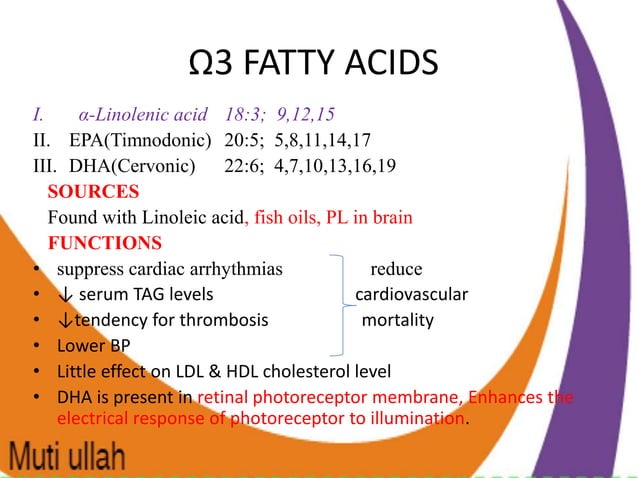 Fatty acids, omega 6 fatty acids, classification of fatty acids | PPT