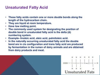Fatty Acids | PPTX