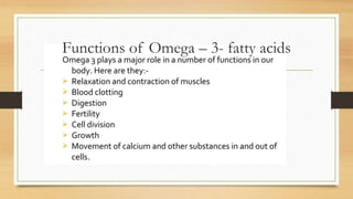 Fatty acids biochemistry post RN nursing | PPTX