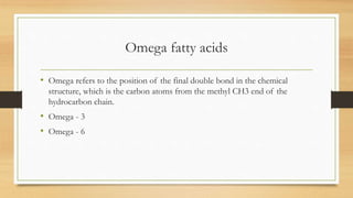 Fatty acids biochemistry post RN nursing | PPTX