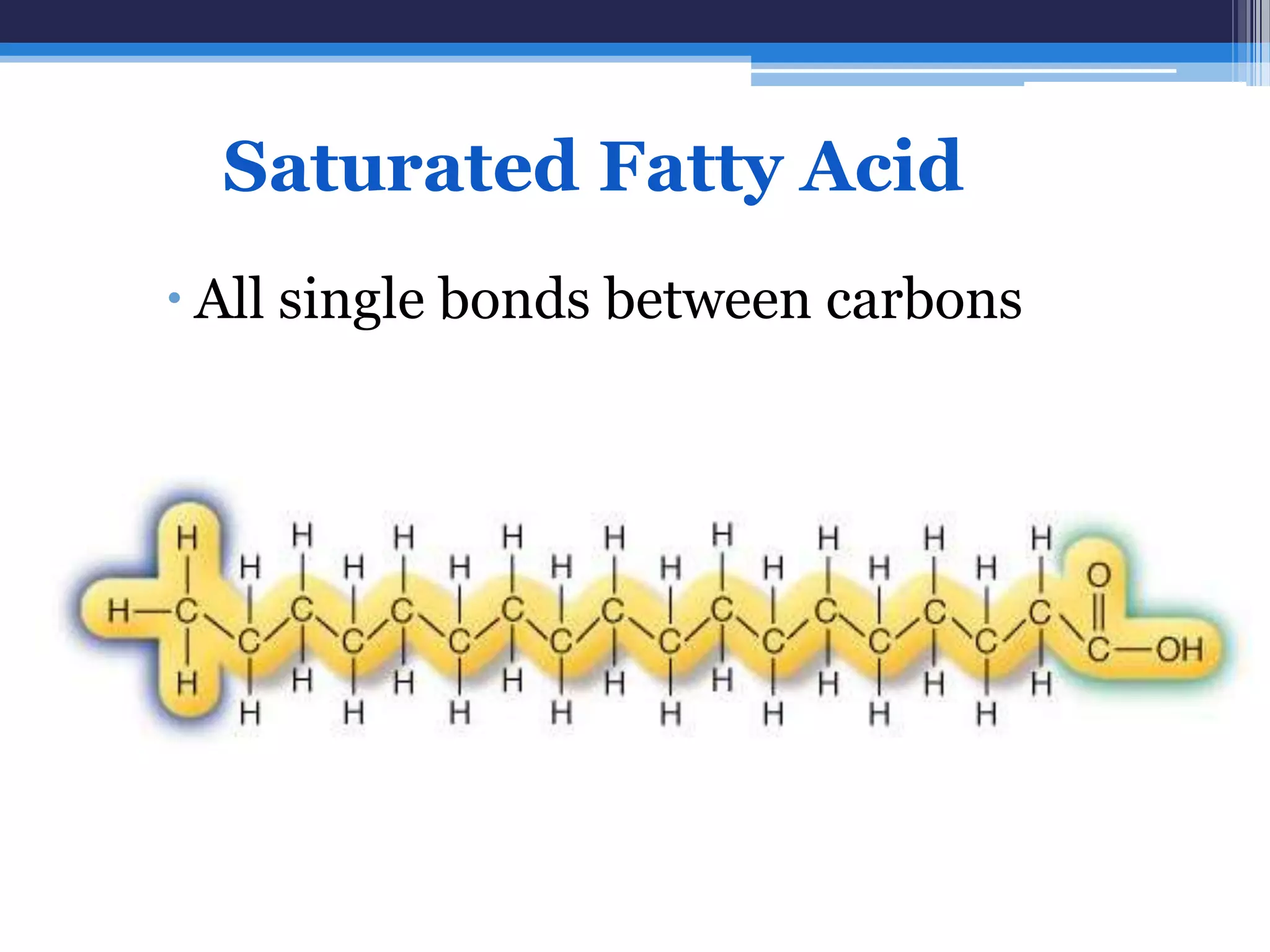 Fatty acids and triglycerides | PPTX