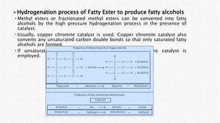 Fatty alcohols | PPTX