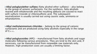 Fatty alcohols | PPTX