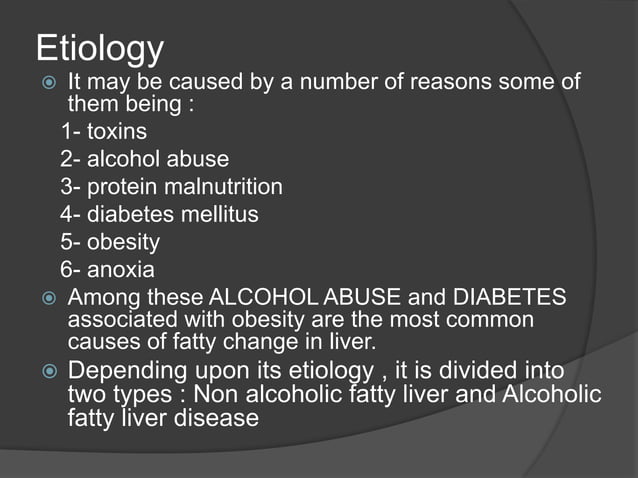 Fatty changes | PPTX